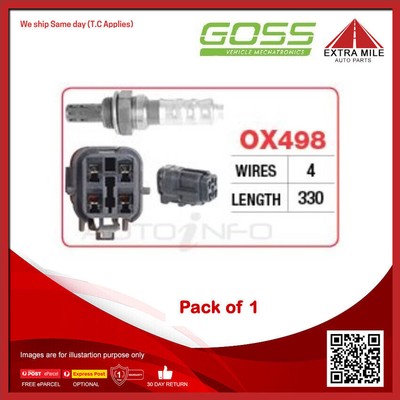 GOSS Oxygen Sensor For Hyundai Tiburon GK 2.7L V6 BA DOHC | eBay