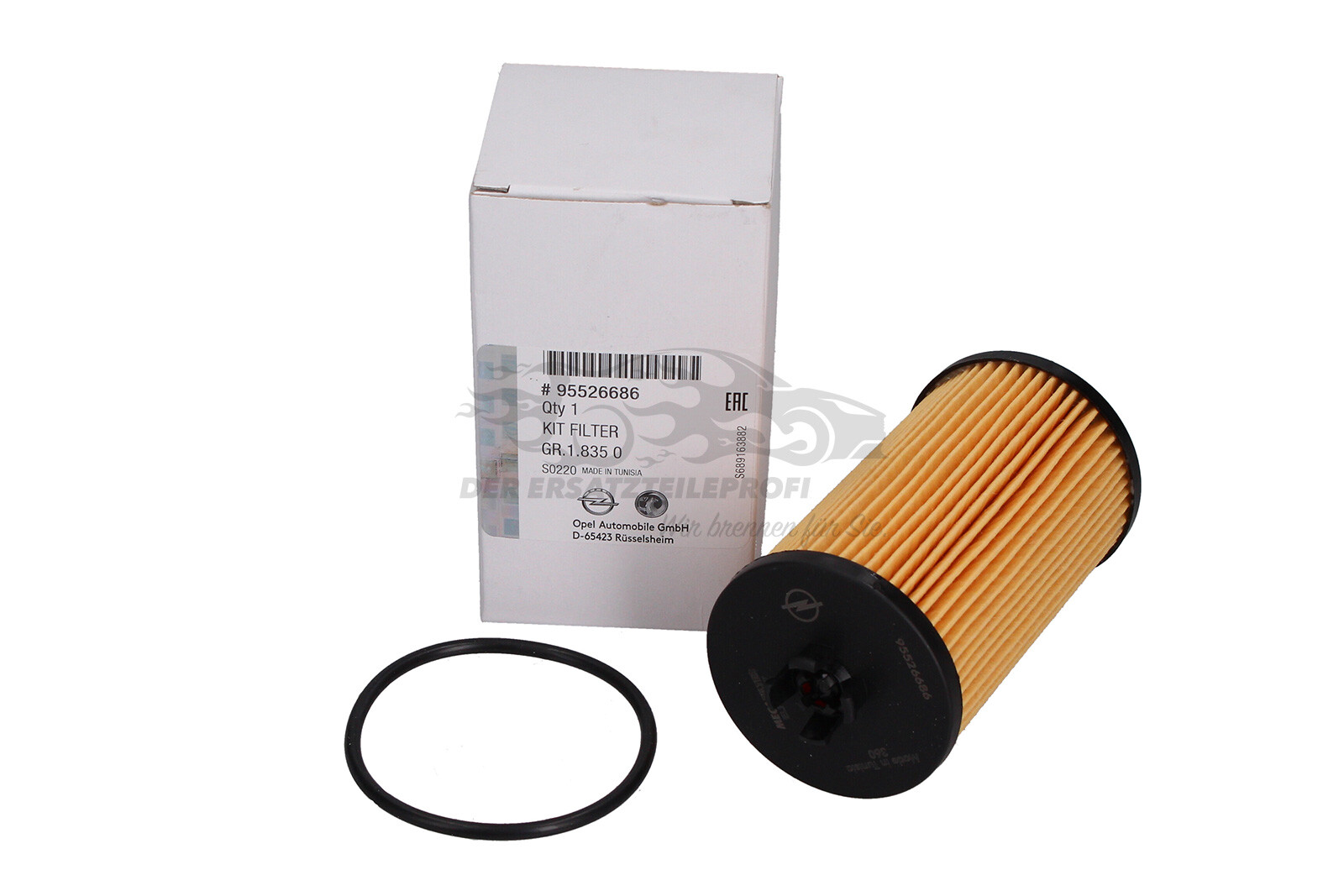 Original Ölfiltereinsatz für Opel Astra K Cascada Insignia B 95526686 ...