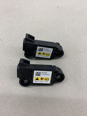 (Lot of 2) 2007-2012 GMC ACADIA FRONT IMPACT CRASH SENSOR OEM 15271622 ...