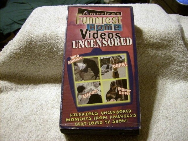 Americas Funniest Home Videos - Uncensored (VHS, 1999) for sale online ...