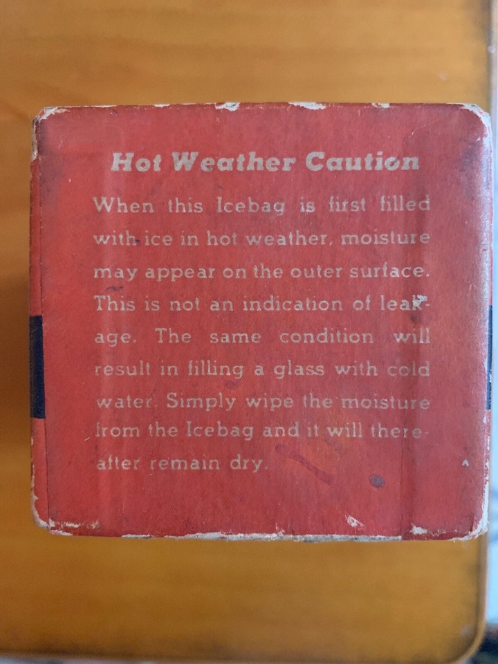 VINTAGE GENUINE WIRELESS ICE BAG W/ ORIGINAL BOX. New | eBay