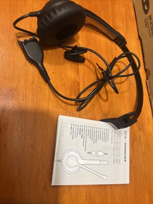 Sennheiser SC230 Black Headband Headsets 615104181168| eBay