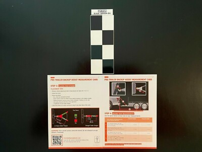 2015 - 2021 Ford 150 Pro Trailer Backup Assist Sticker & Measuring Card ...