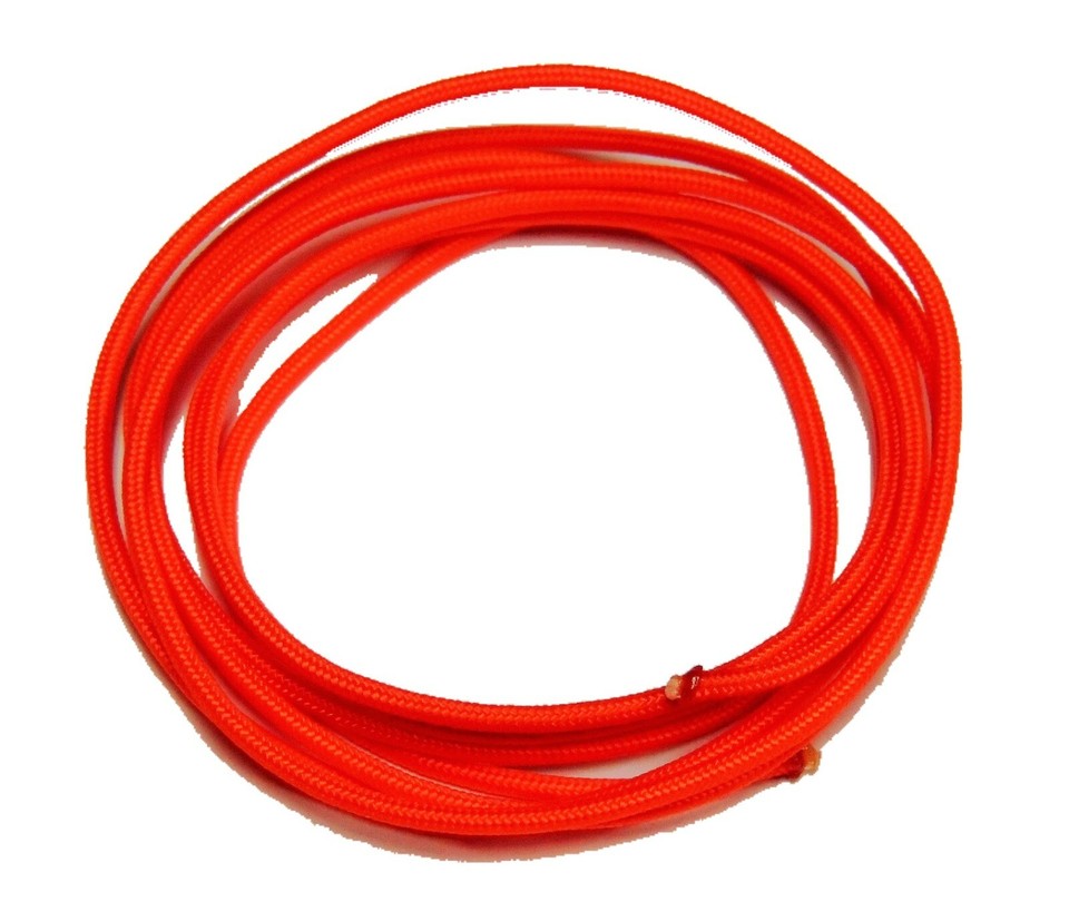 25 Feet - ORANGE - RELEASE BOWSTRING NOCK NOCKING D LOOP ROPE Archery ...