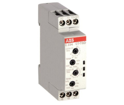ABB electronic time relay CT-TGD.12 1c/o, 24-240VAC 24-48VDC | eBay