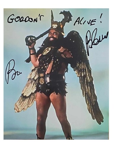 Flash Gordon 8x10" Prince Vultan Print Signed by Brian Blessed with CoA ...