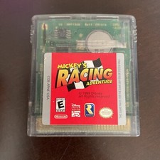 Mickey's Racing Adventure (Nintendo Game Boy Color, 1999) for sale ...