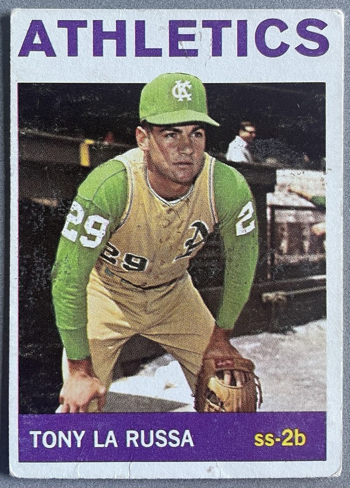 STL Cardinal Manager RCs 1957 Topps #29 AND Tony La Russa 1964 Topps ...