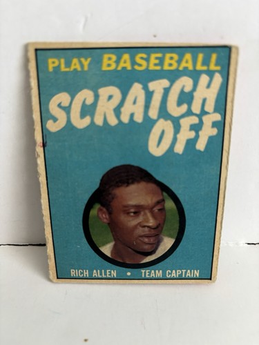 1970 Topps Scratch Off Rich Allen, Philadelphia Phillies | eBay