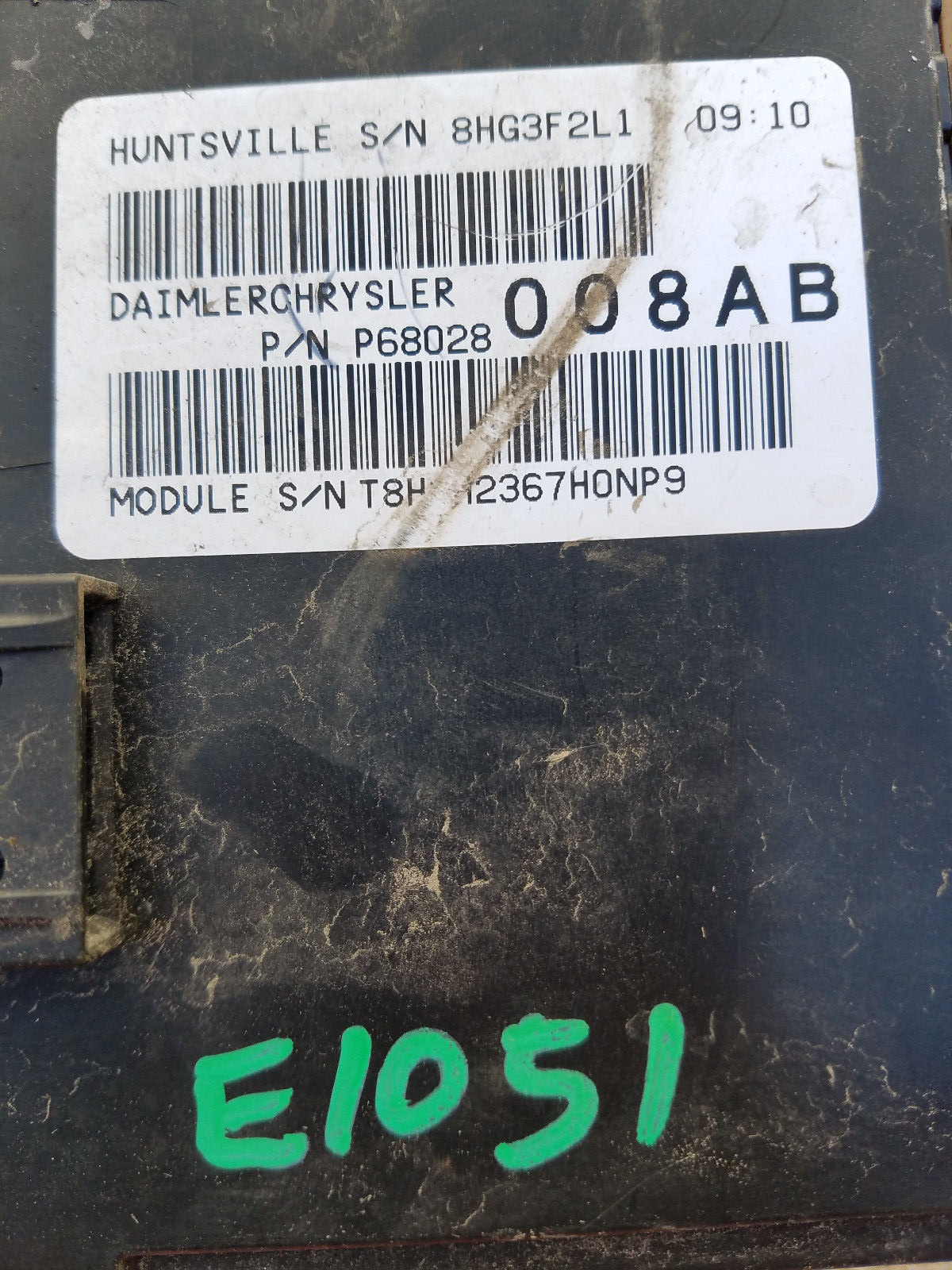 08 09 CHRYSLER SEBRING Avenger FUSEBOX POWER RELAY TIPM MODULE BCM ...