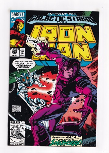 Iron Man #278 Marvel Comics 1992 High Grade NM | eBay