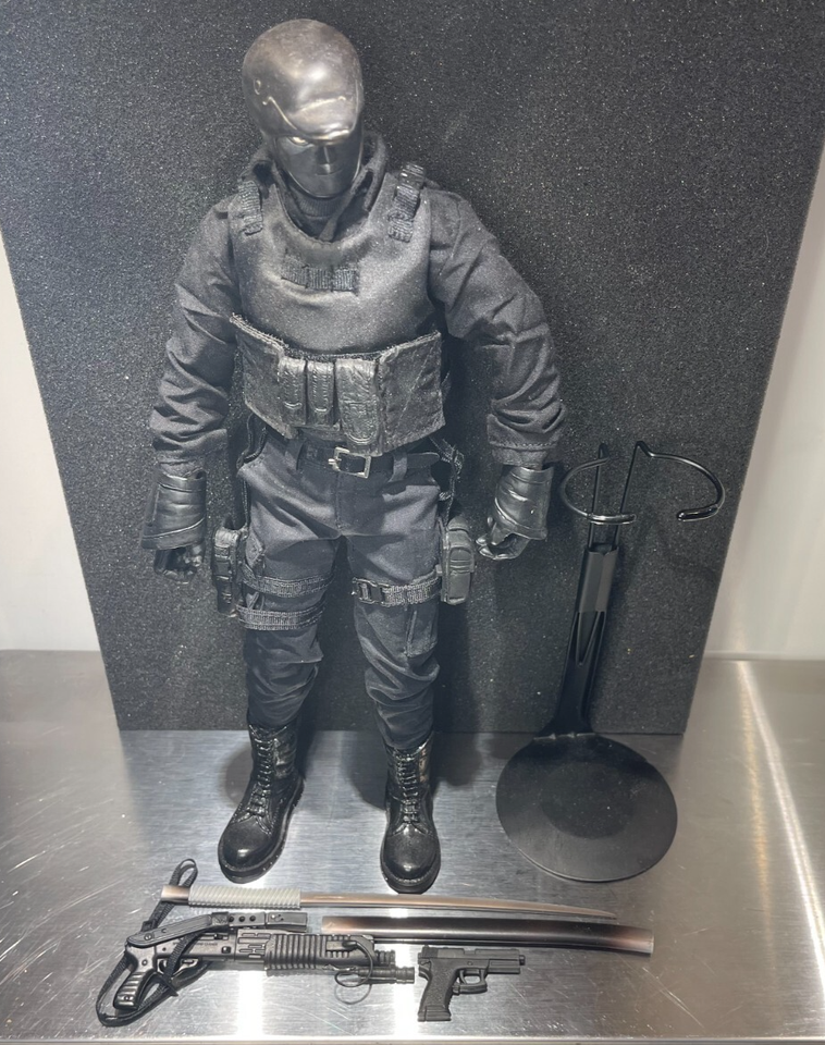 1:6 Custom 3a Ashley Wood POPBOT Golden Dolphin ThreeA Figure w/ Sword ...