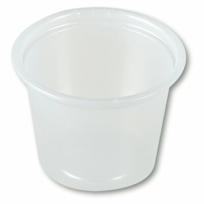 Solo Souffle Cup Translucent Plastic Disposable 1 oz. 2500/Case -2 ...