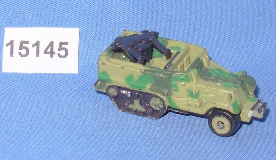 1989 Micro Machines Camo Armored Half Track Military Vehicle Galoob ...