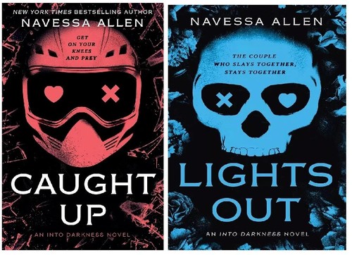 Caught Up & Lights Out by Navessa Allen 2 book set Paperback English ...