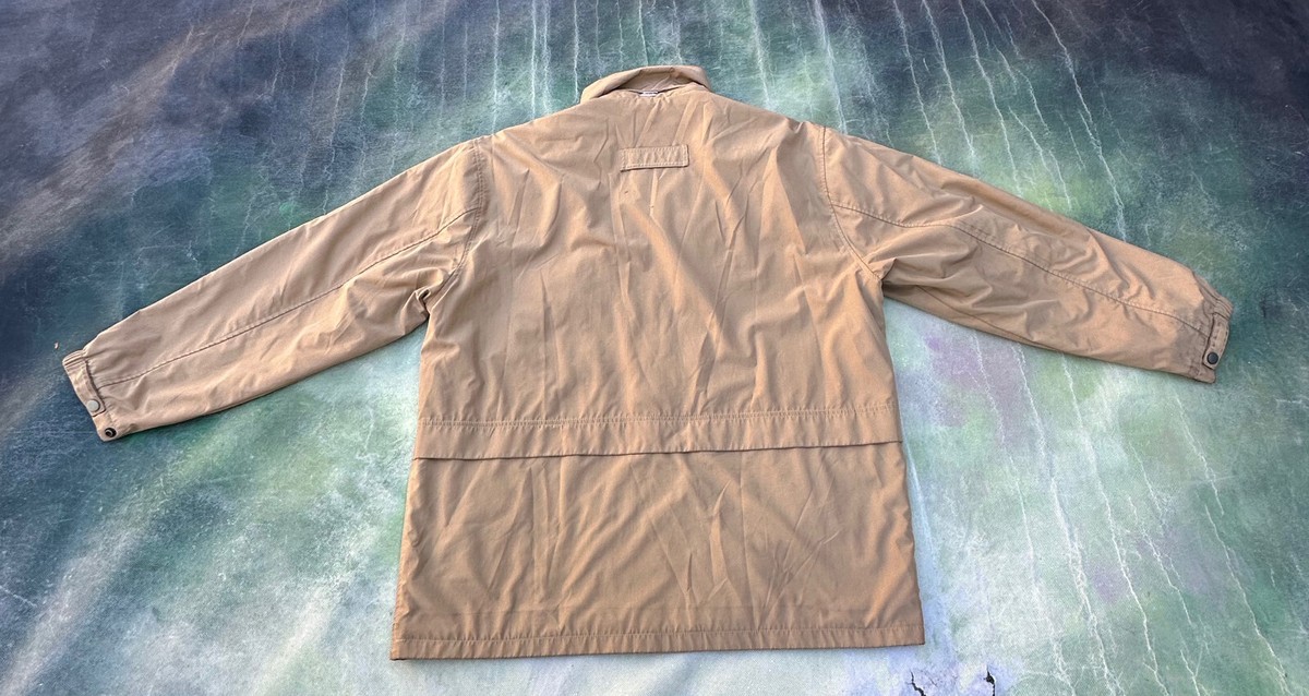 Prada Art. SGV126 Mat. 09W Men's Tan Full Zip Jacket__SEE Prada Art. SGV126 Mat. 09W Men's Tan Full Zip Jacket__SEE