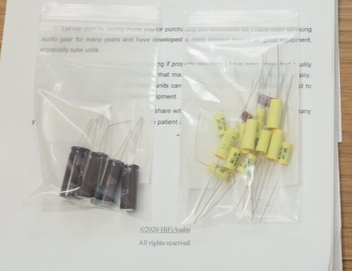 Hallicrafters S-20R radio Restoration kit repair service recap ...