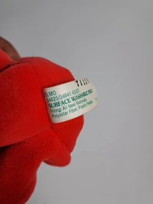 Sesame Street Elmo Bean Bag Plush Tyco Jim | Grelly USA