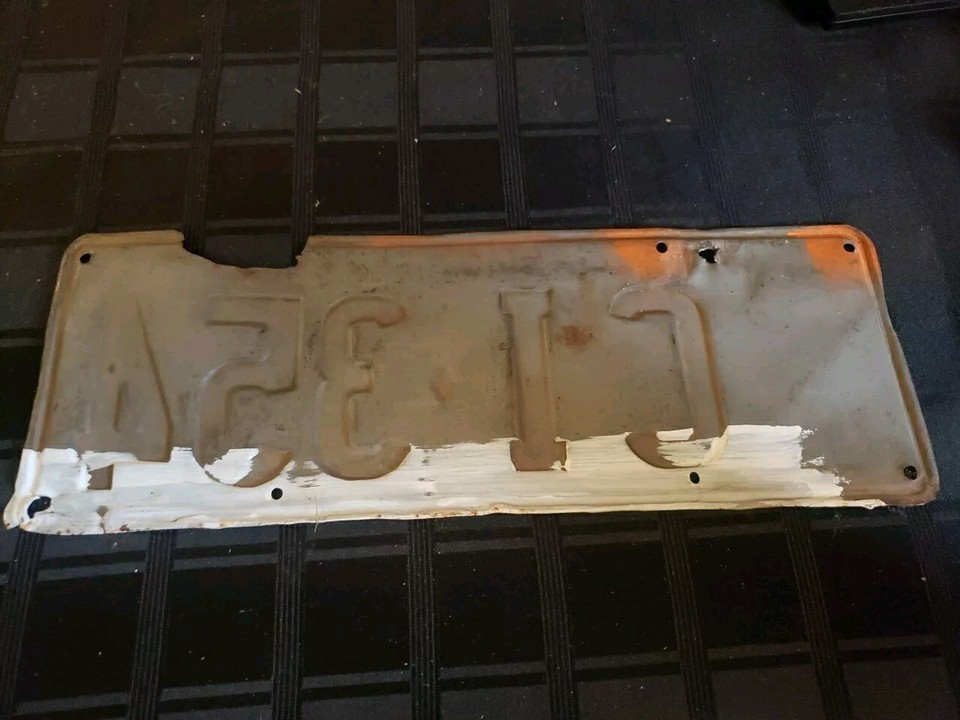 FIJI LICENSE PLATE CI 354 With Decal | eBay