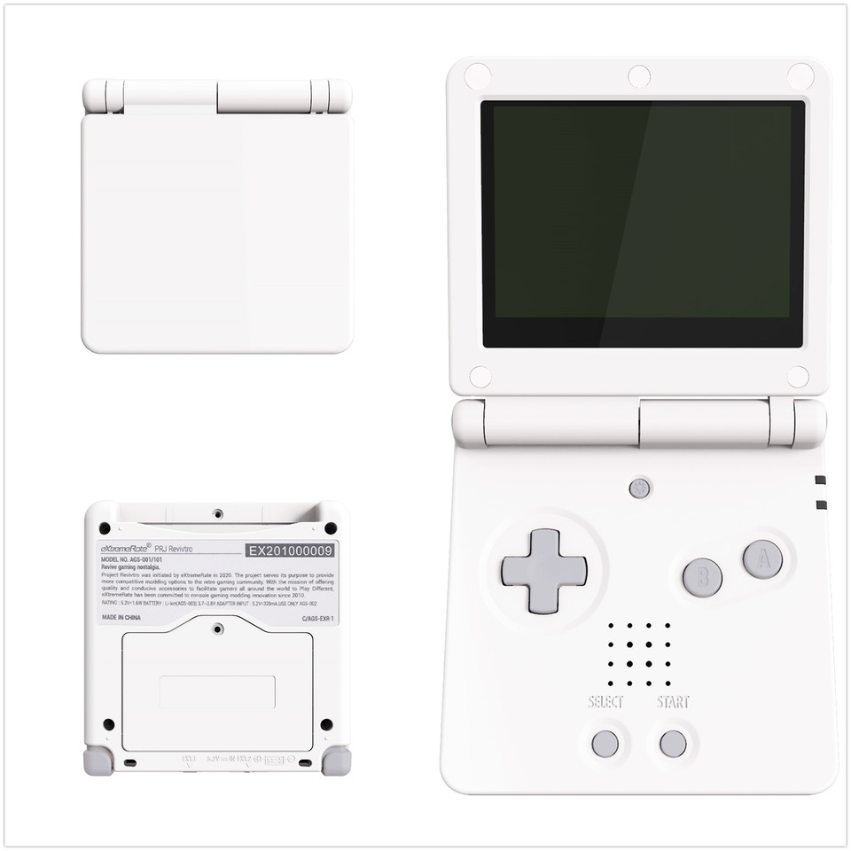 IPS GBA SP Upgraded Housing Shell Buttons Replacement Kit for Gameboy ...