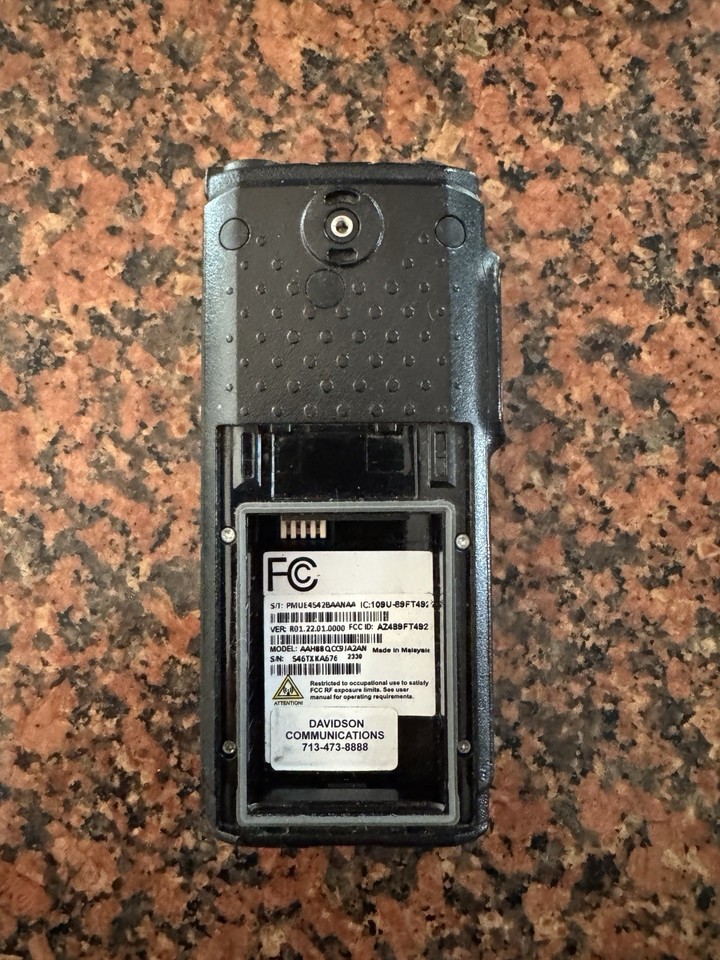Motorola SL300 2-Channel UHF Analog Two-Way Radio Walkie Free ...