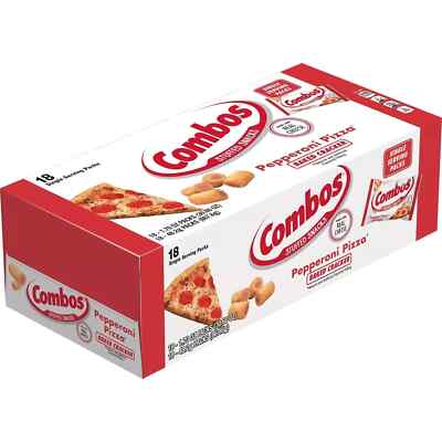COMBOS Pepperoni Pizza Cracker, ( Pack of 18 ) | eBay