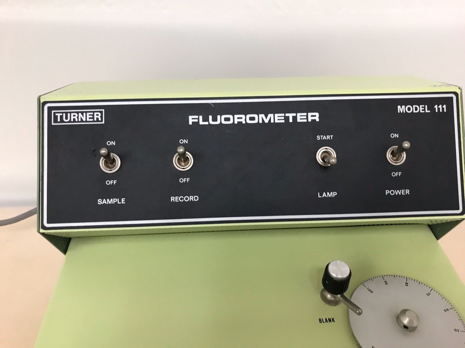 Turner Fluorometer Model 111 Fluouresence Tester Analyzer | eBay