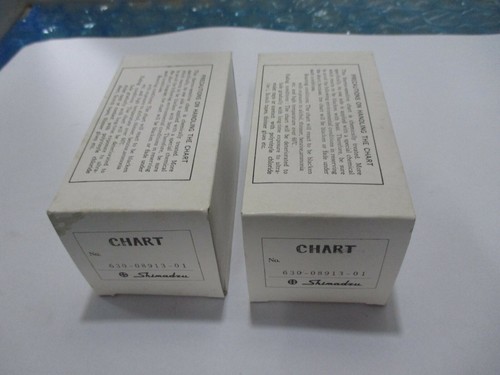 LOT OF 2 PCS Shimadzu 630-08913-01 Chart paper | eBay