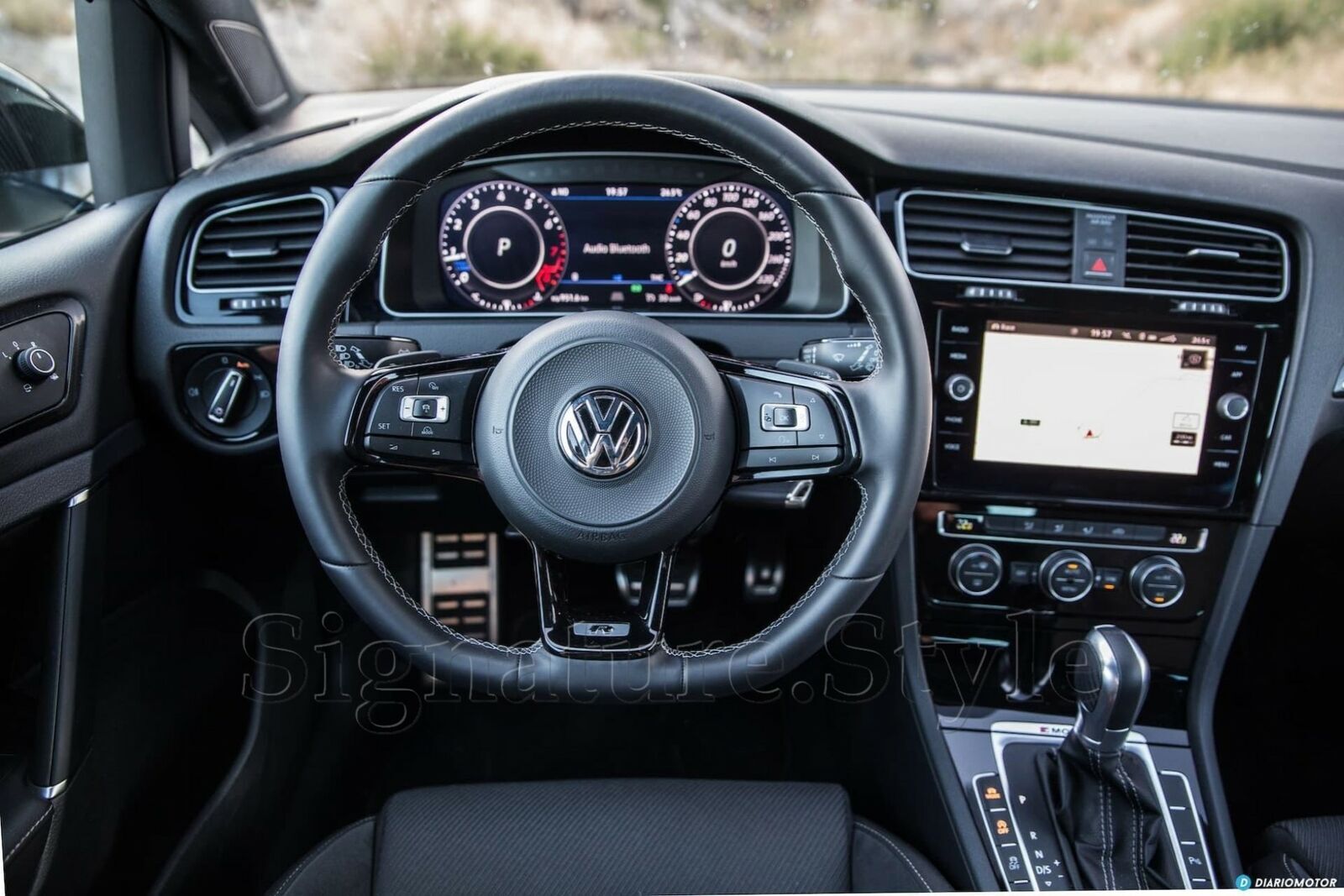 VW Polo Golf Passat T-Roc Tiguan Arteon Caddy R Line GTI steering wheel ...