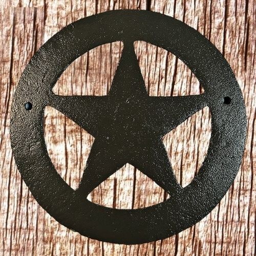 6 Inch Cast Iron Texas Star Plaque ST34-A | eBay
