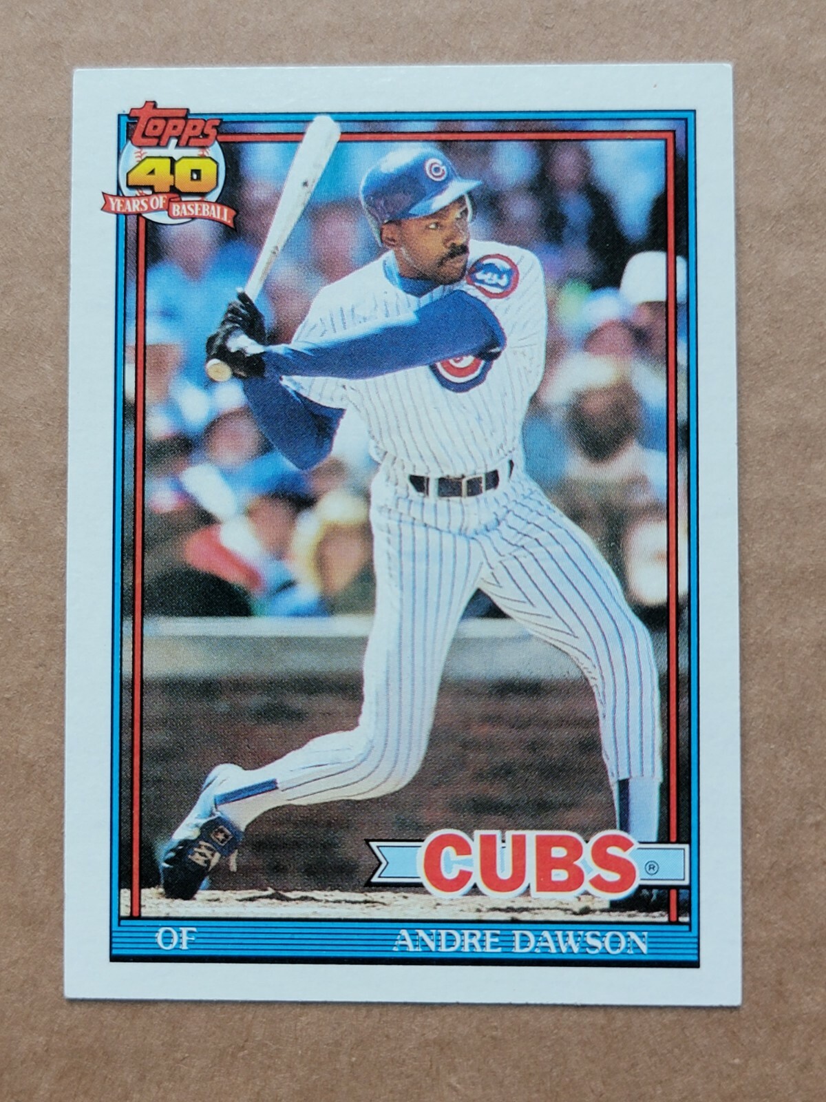 Andre Dawson 1991 Topps Baseball Card #640 | eBay
