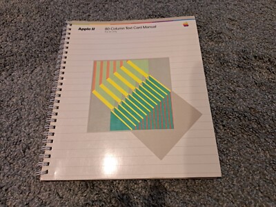 Apple II 80-Column Text Card Manual for IIe Only | eBay