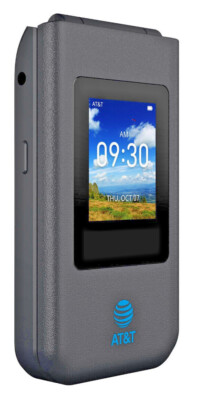 AT&T Cingular Flex Android Easy-to-Use Senior Flip Phone EA211101 (AT&T ...