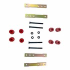 Rear Shackle Lift Kit 1" 2" 3" 4" Adjustable For 1962-1979 Chevy Nova ...