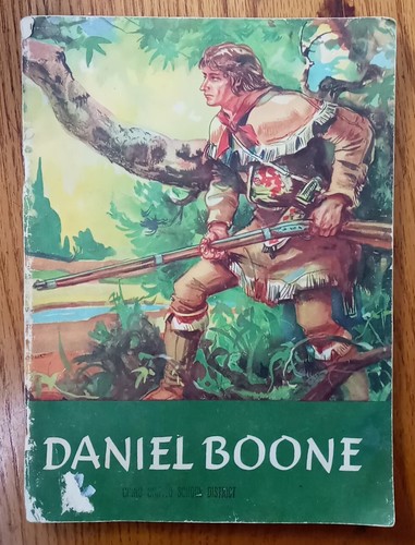 Daniel Boone (Real People) illustrated softcover 1950 by Jeannette Nolan | eBay