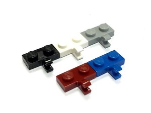 LEGO 11476 1X2 Plate, Modified w Clip Horizontal - Select Colour - PT-A ...
