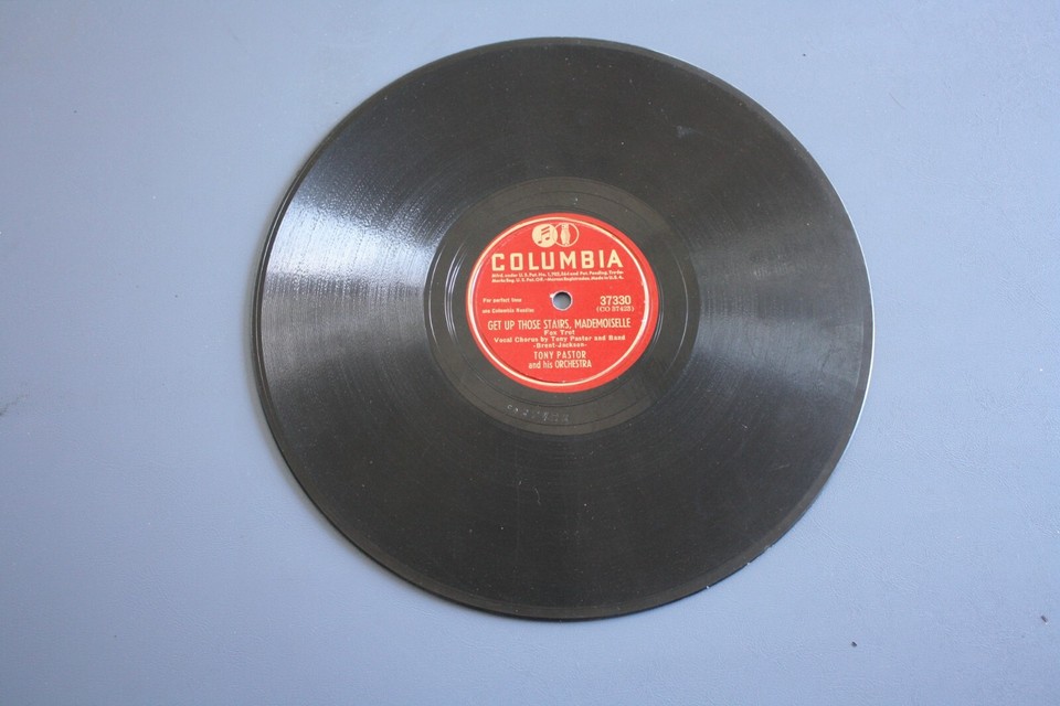 TONY PASTOR - TWO COLUMBIA LPs - 37330 & 37973 "YOUR RED WAGON" "SILK ...