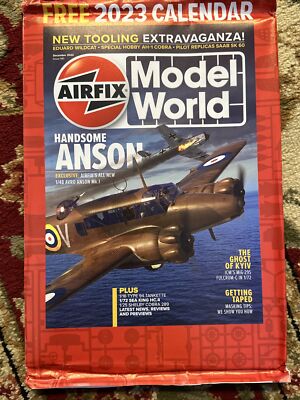 AIRFIX Model World (UK) Magazine December 2022 HANDSOME ANSON+FREE 2023 ...