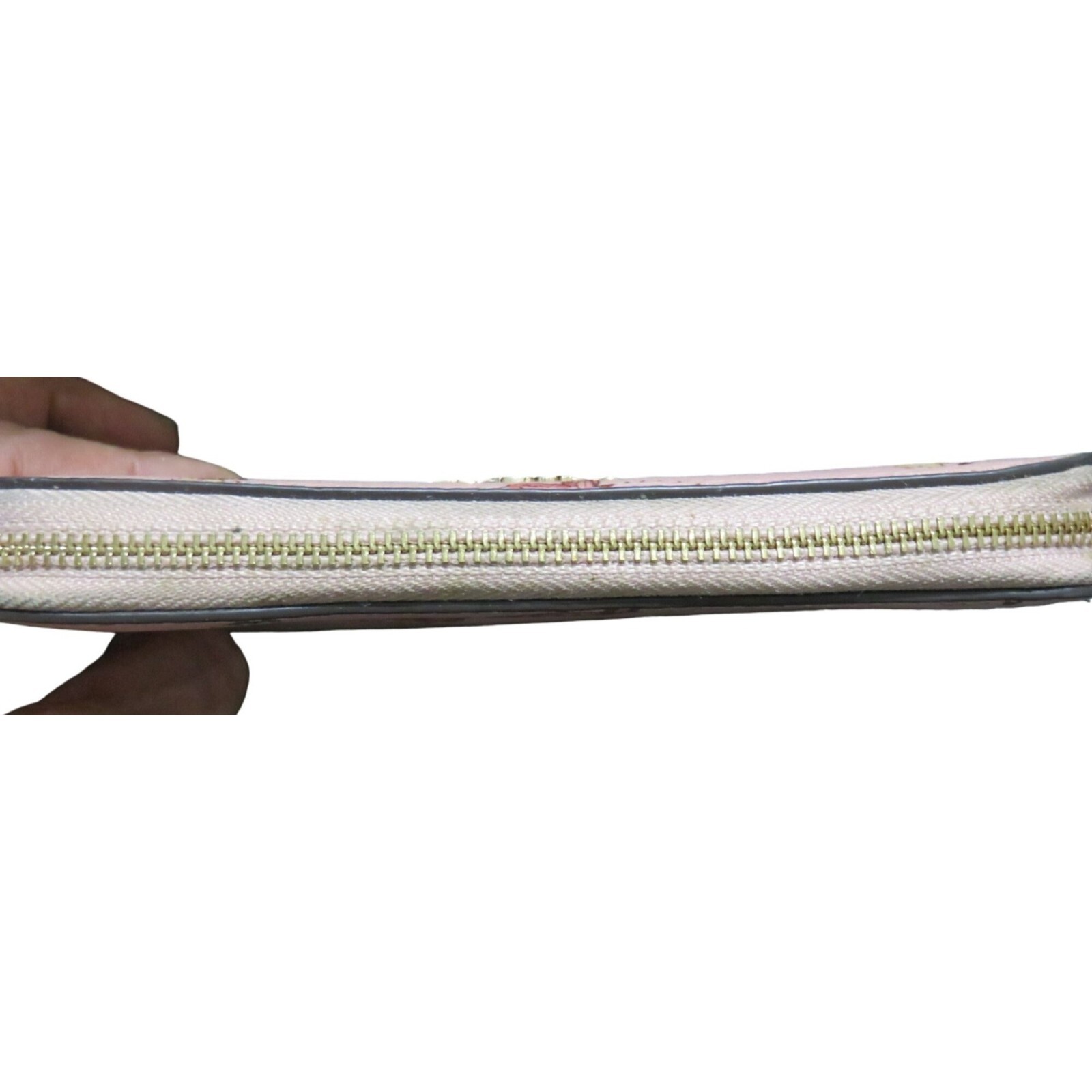 Coach Limited Edition Leather Butterfly Full Zip Medium wallet in Blossom | eBay