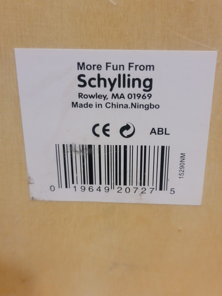 Schylling Big Blocks 48 Colorful Wood Blocks Alphabet Wooden Set ...