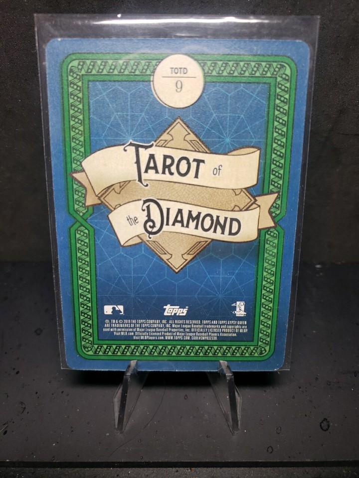 CLAYTON KERSHAW 2019 Topps Gypsy Queen #TOTD-9 Tarot Of The Diamond The ...