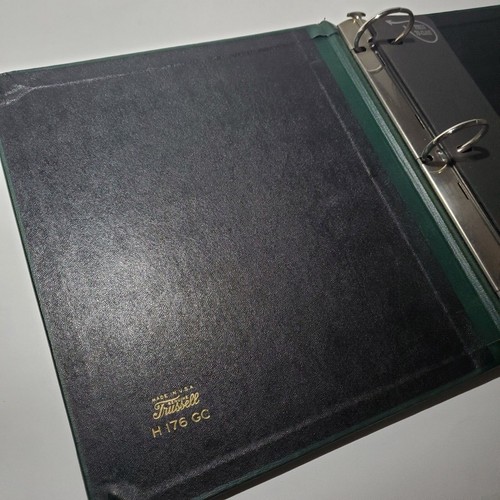 GENUINE TRUSSELL CARNEGIE MELLON UNIVERSITY 3-RING BINDER ORGANIZER ...