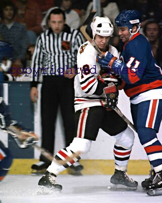 Darcy Rota Chicago Blackhawks vs Islanders Chicago Stadium 8x10 B | eBay