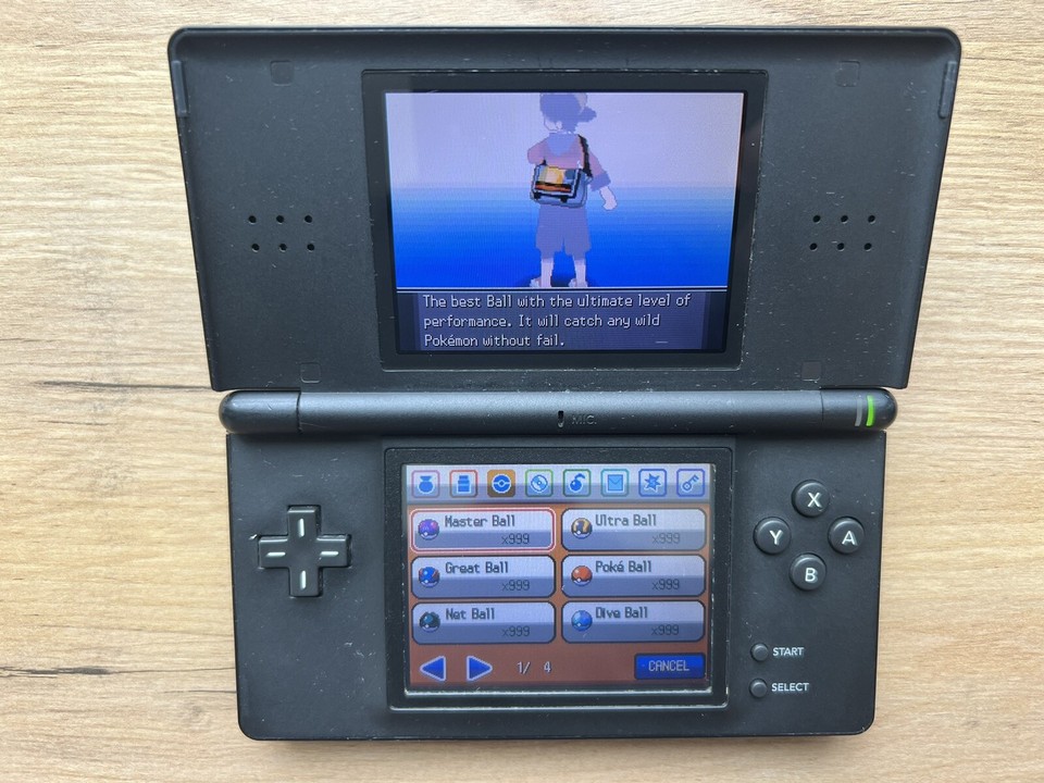 Action Replay DS for Nintendo DS/Lite UPGRADED POKEMON CHEATS Tested ...