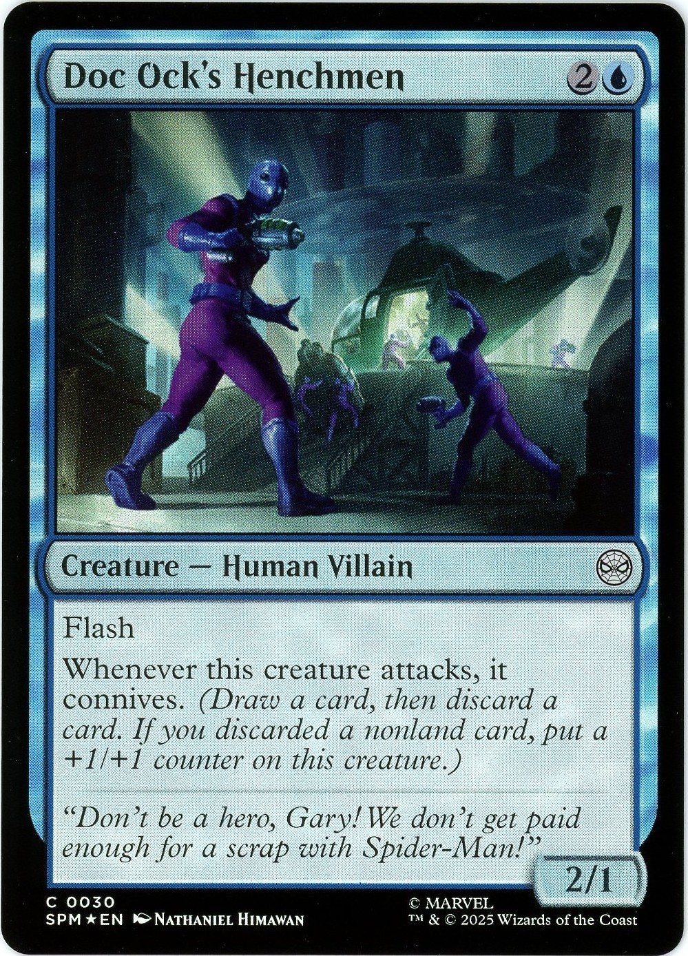 Doc Ock's Henchmen (Foil) - 0030 - Marvel's Spider-Man - MTG - NM/M - English | eBay