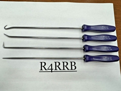 Snap-on Tools US NEW RARE DARK PURPLE 4pc LONG Mini Awl Hook Pick Set ASAL204BDP | eBay
