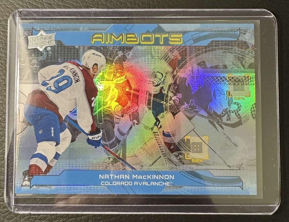 2024 Upper Deck Nathan MacKinnon Aimbots #AB-14 Avalanche | eBay