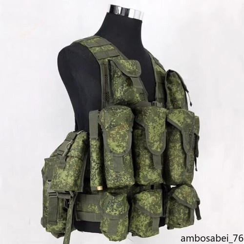 Replica Russian Tactical Vest 6SH117 Ratnik AK Combat Equipment CS Prop ...