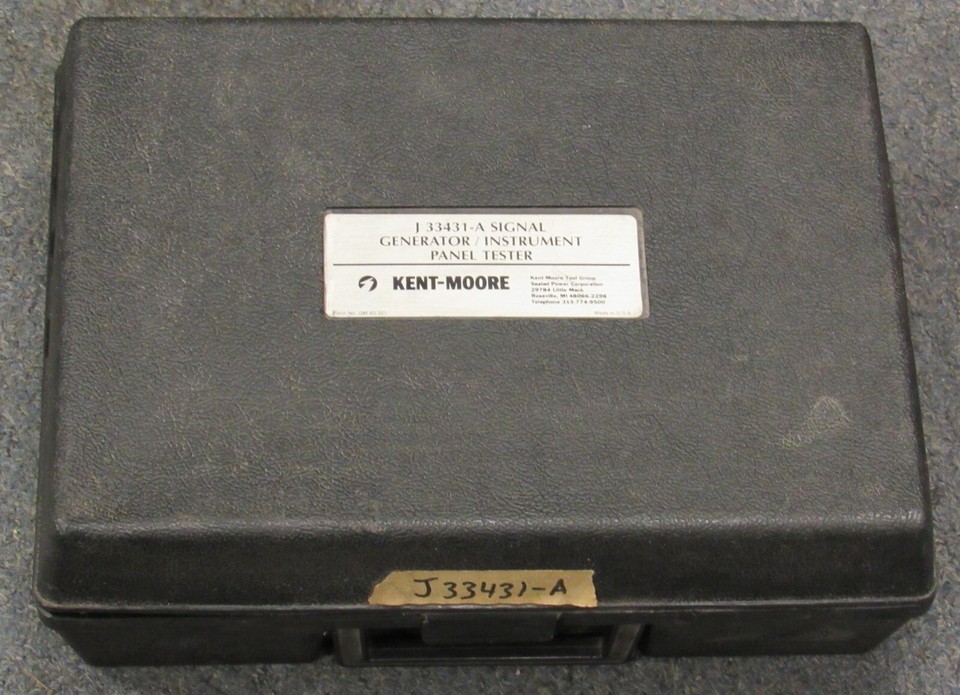 Kent Moore J-33431-A Signal Generator Instrument Panel Tester | eBay