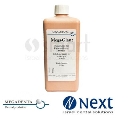 Mega glanz high gloss polishing compound for acrylic and metal 500 ml ...